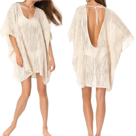 Mara Hoffman | Swim | Mara Hoffman Woven Poncho In Loom Weaving Open ...